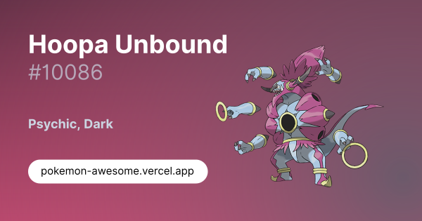 Hoopa Unbound · #10086