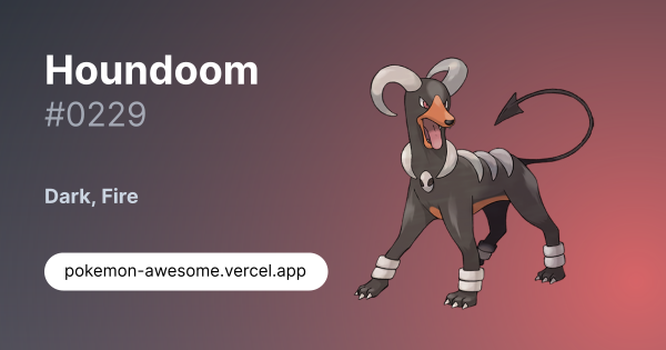 Houndoom · #0229