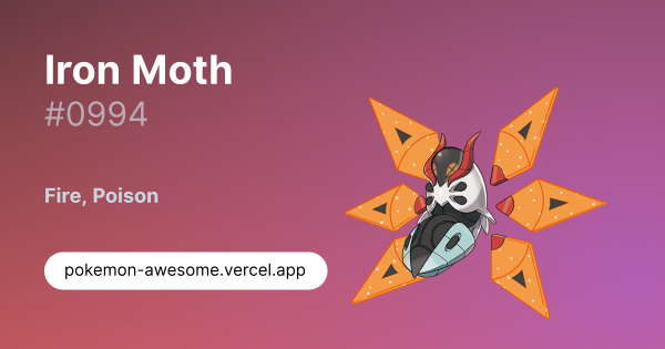 Iron Moth · #0994