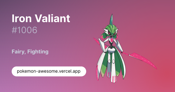 Iron Valiant · #1006