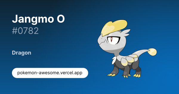 Jangmo O · #0782