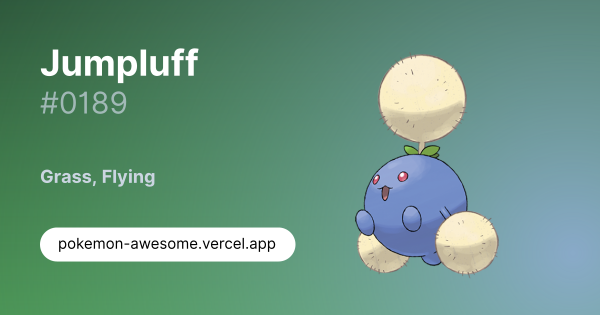 Jumpluff · #0189
