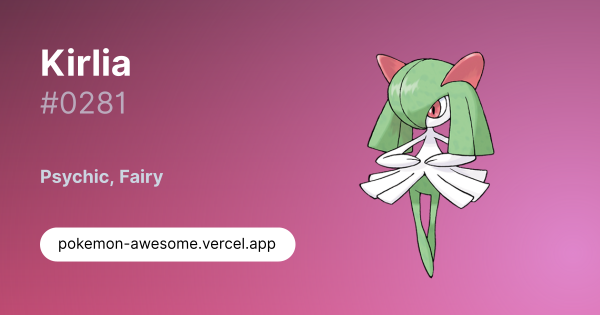 Kirlia · #0281
