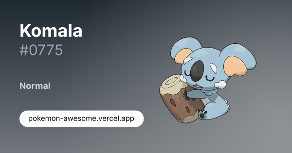 Komala · #0775