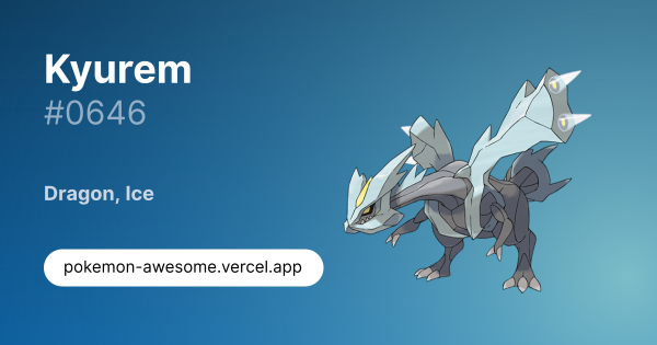 Kyurem · #0646