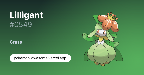 Lilligant · #0549