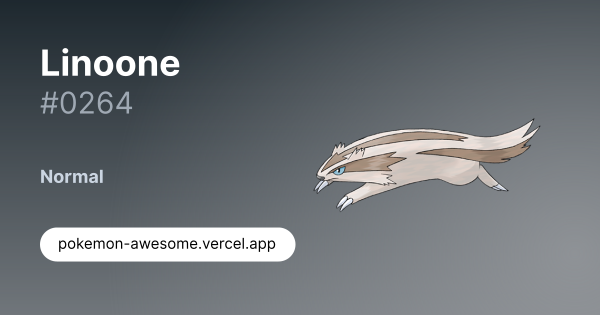Linoone · #0264