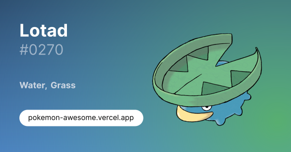 Lotad · #0270