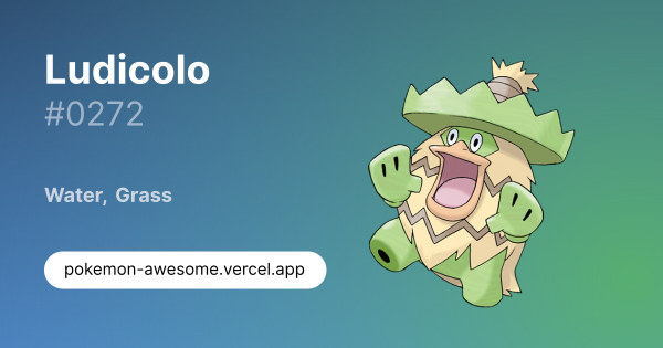 Ludicolo · #0272