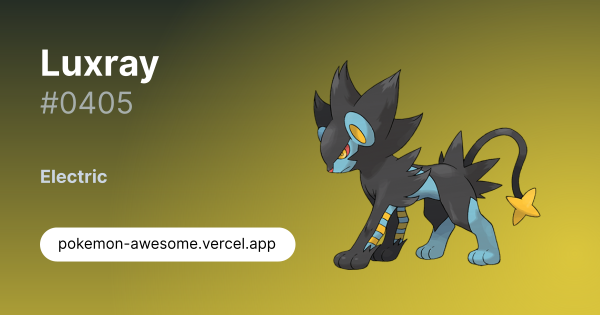 Luxray · #0405