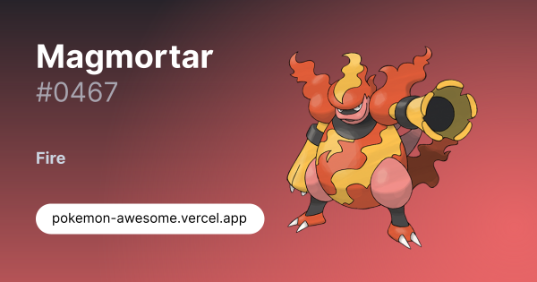 Magmortar · #0467