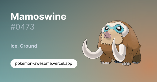 Mamoswine · #0473