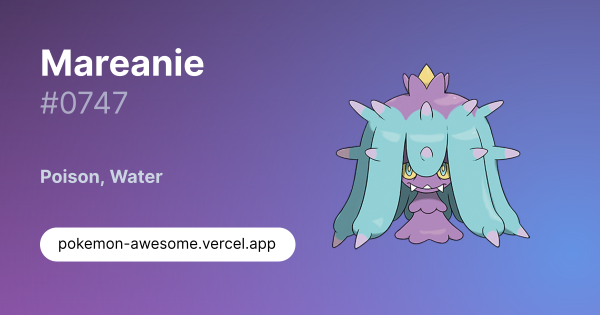 Mareanie · #0747