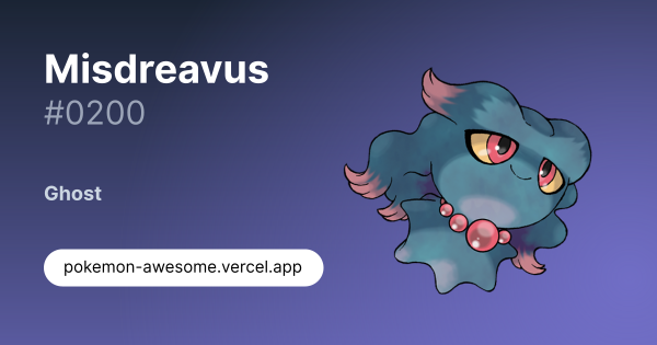 Misdreavus · #0200