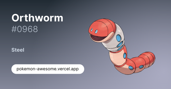 Orthworm · #0968