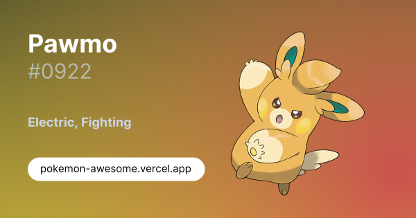 Pawmo · #0922
