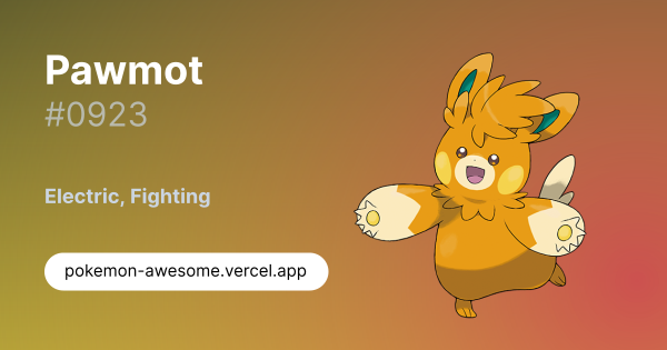 Pawmot · #0923