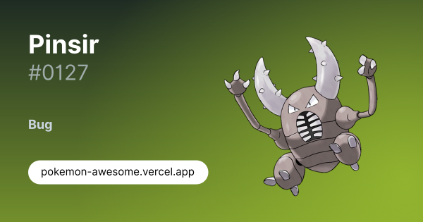 Pinsir · #0127