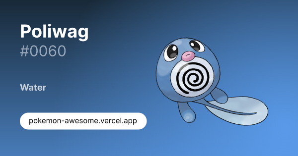 Poliwag · #0060