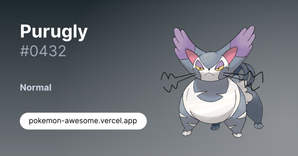 Purugly · #0432