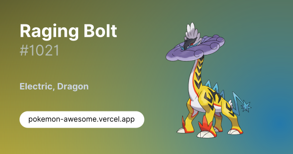 Raging Bolt · #1021