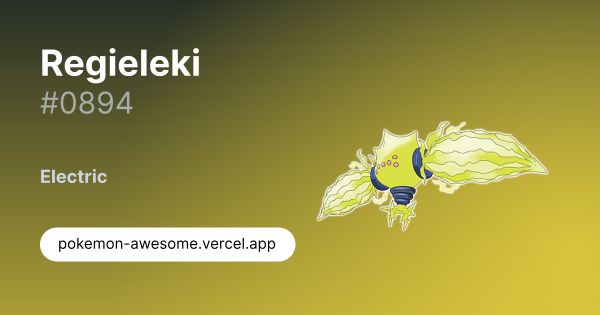 Regieleki · #0894