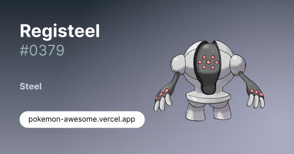 Registeel · #0379
