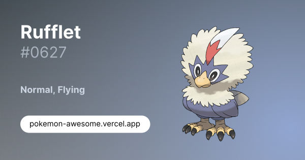 Rufflet · #0627