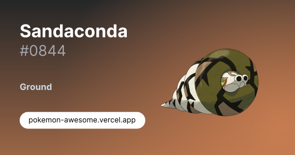 Sandaconda · #0844