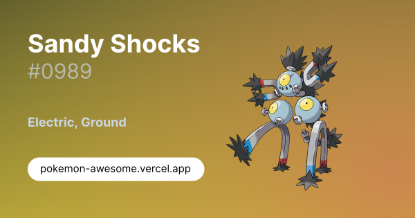 Sandy Shocks · #0989