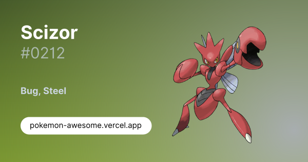 Scizor · #0212
