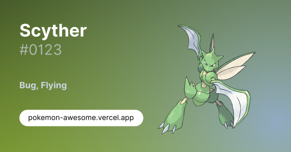 Scyther · #0123