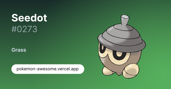 Seedot · #0273