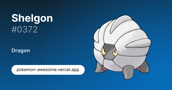 Shelgon · #0372