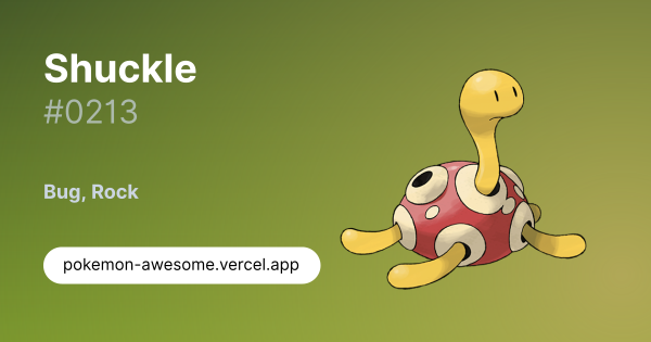Shuckle · #0213