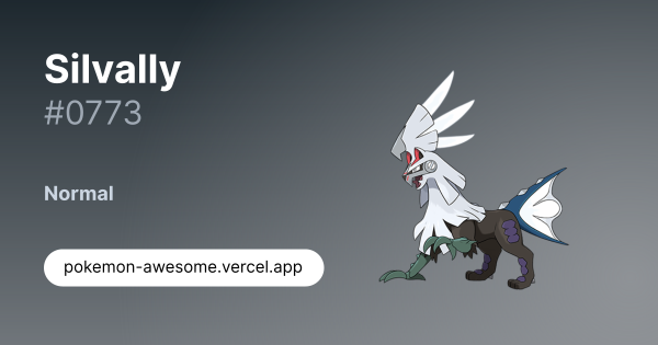 Silvally · #0773