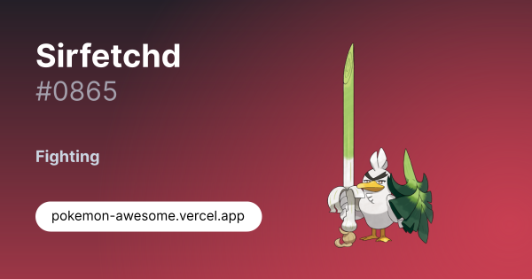 Sirfetchd · #0865