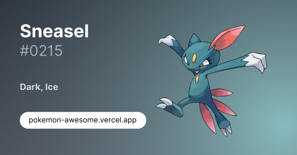 Sneasel · #0215