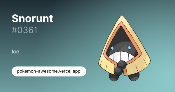 Snorunt · #0361