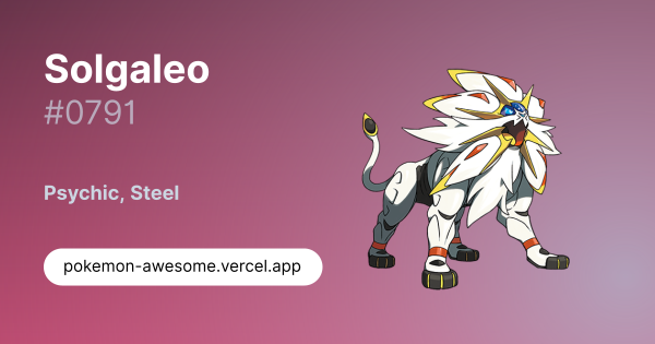 Solgaleo · #0791