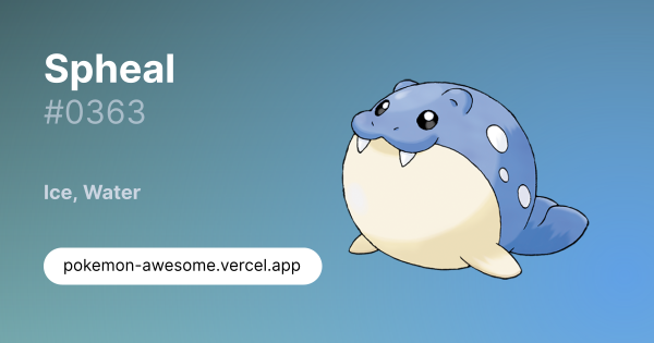 Spheal · #0363