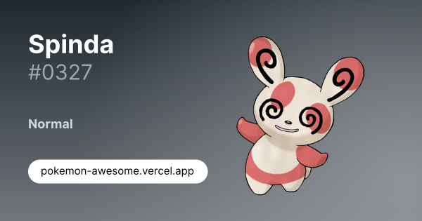 Spinda · #0327