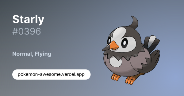 Starly · #0396