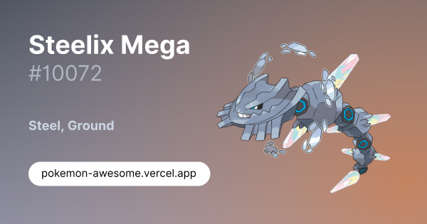 Steelix Mega · #10072