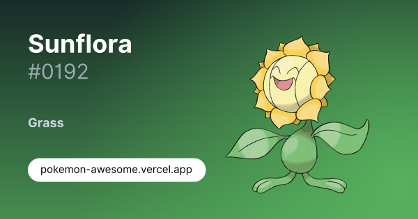 Sunflora · #0192