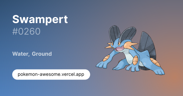 Swampert · #0260