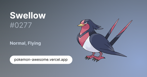 Swellow · #0277