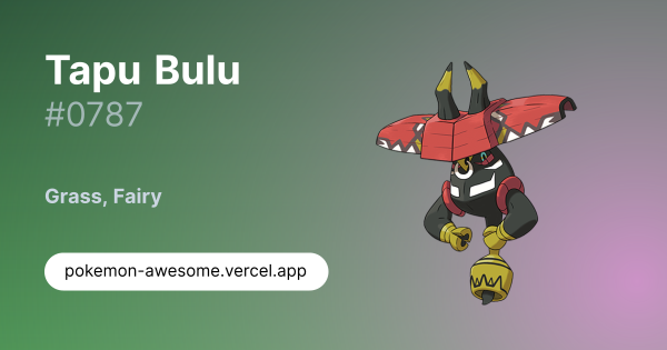 Tapu Bulu · #0787