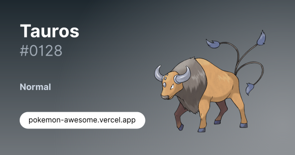 Tauros · #0128