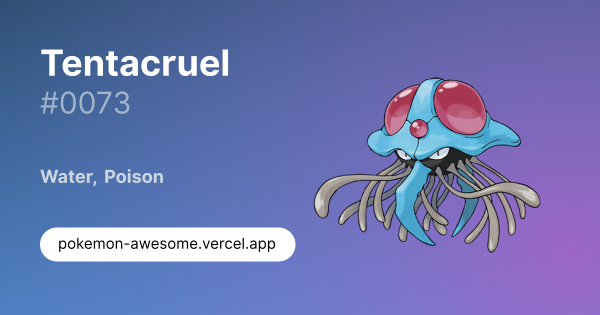 Tentacruel · #0073